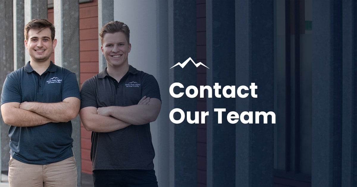 Contact Us | White Peak Digital