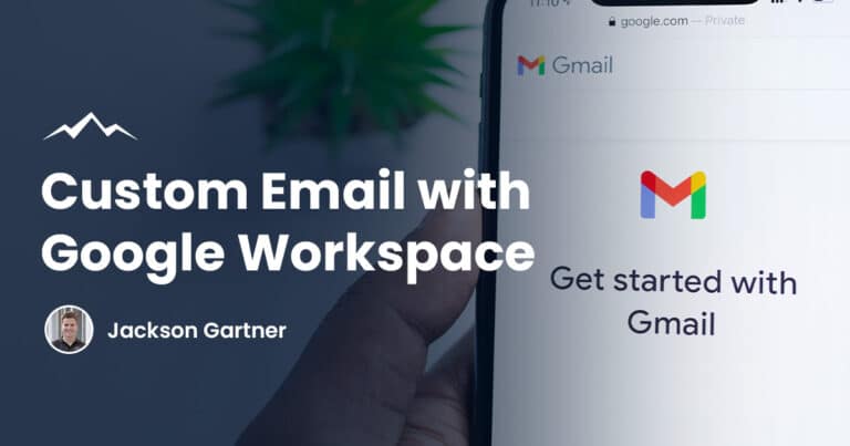 How To Setup A Custom Email With Google Workspace