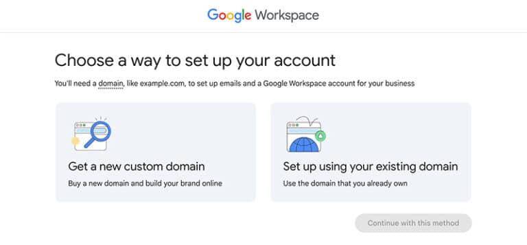 How To Setup A Custom Email With Google Workspace