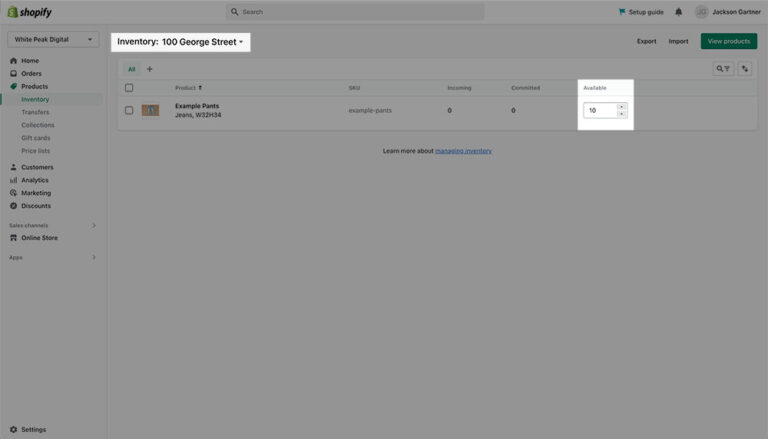How to Fix Sold Out (Out of Stock) Issues in Shopify