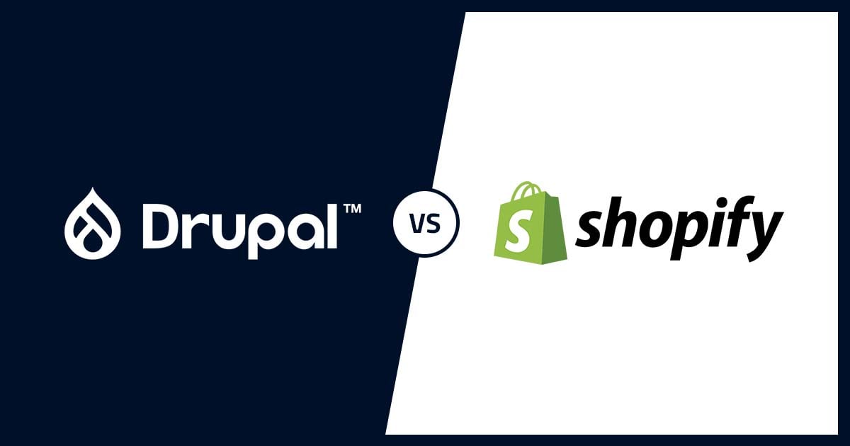 Shopify vs Drupal in 2025 | White Peak Digital
