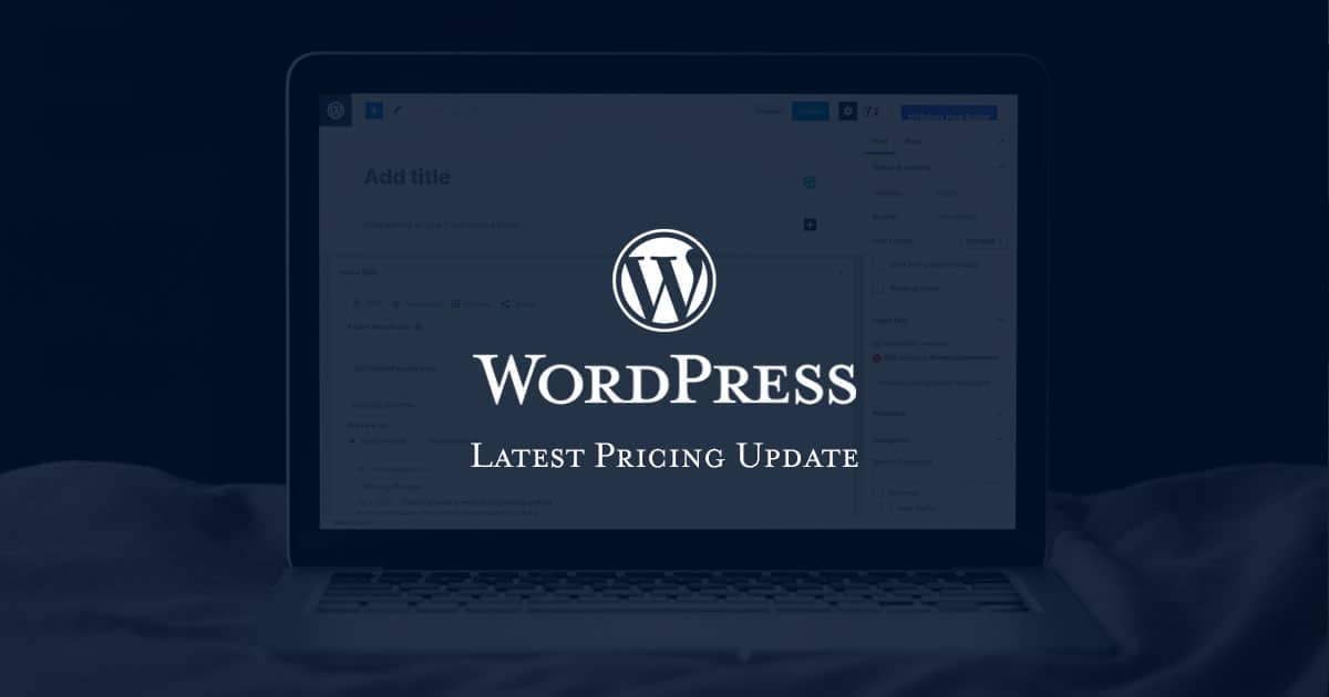 WordPress Pricing Plans, Cost & Fees Australia (2025 Update)